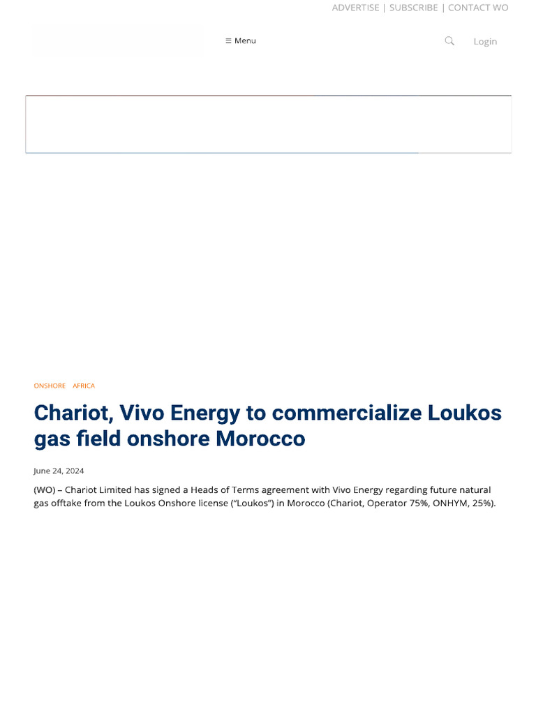 Dartois Loukos Morocco Update 2024 | PDF