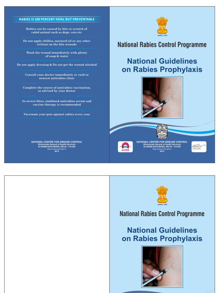 National Rabies Control Program | PDF | Rabies | Vaccines