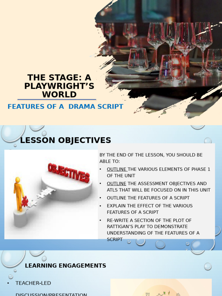 g9 s2 c4 l1 - The Drama Script | PDF | Syntax | Linguistics