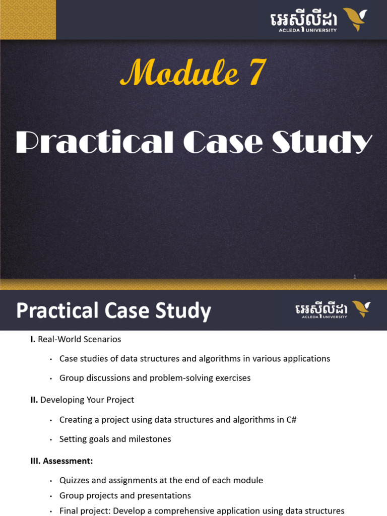 Ch7 - Practical Case Study | PDF Ch7 - Practical Case Study | PDF