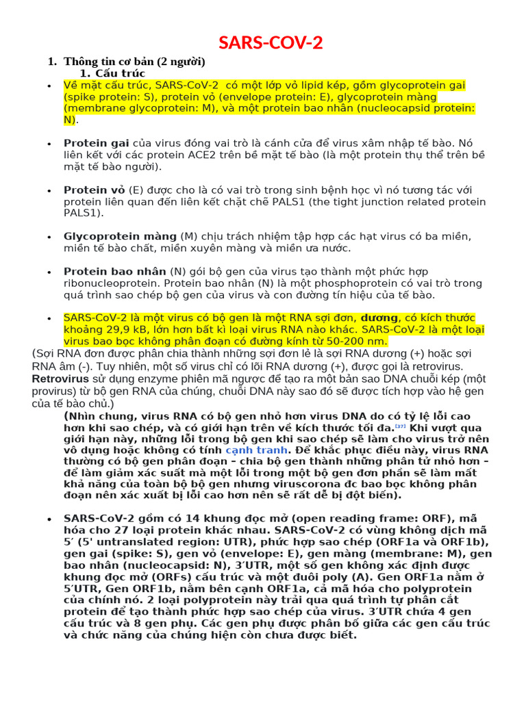 Sars CoV 2 | PDF