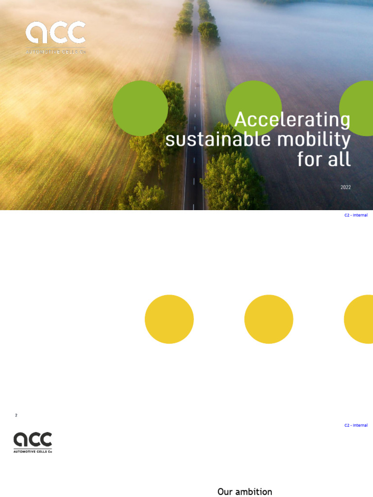 2023 01 24 - ACC Company Presentation Stellantis India | PDF