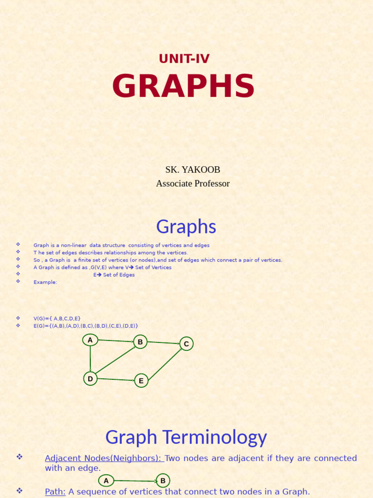 GRAPHS | PDF | Vertex (Graph Theory) | Discrete Mathematics