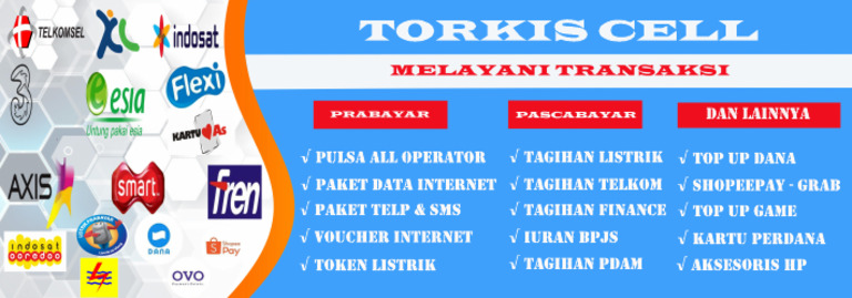 Desain Banner Torkis Cell | PDF