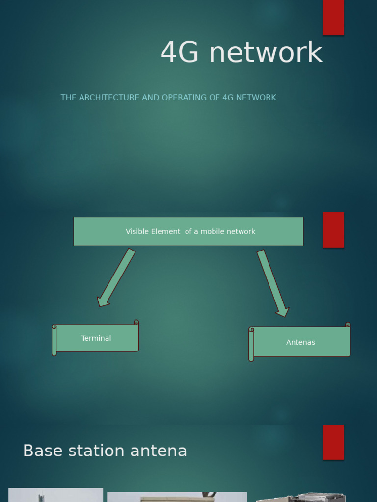 4G Network Architecture and Operation | PDF