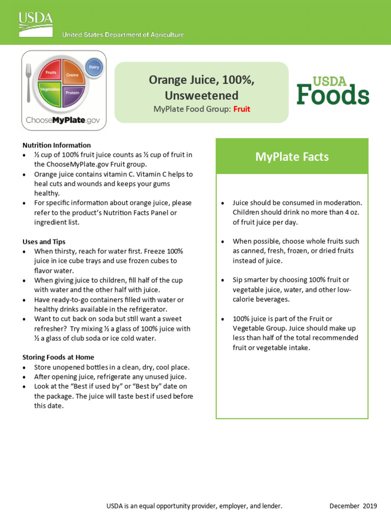 Orange Juice | PDF | Juice | Diet & Nutrition