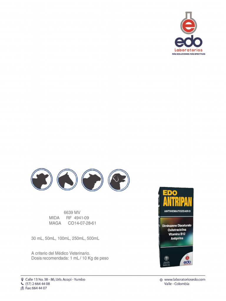 Ficha Tecnica Edo Antripan | PDF