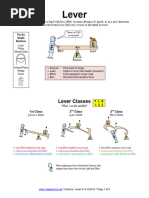 Understanding Third Class Levers | PDF | Lever | Kinematics