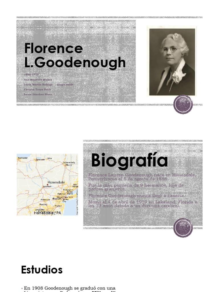 Florence L.goodenough Definitivo Entrega | PDF | Sicología | Ciencias ...