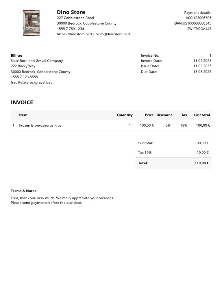 Invoice | PDF
