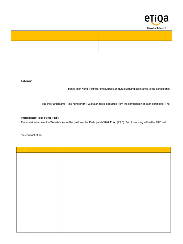 Etiqa Critical Care Takaful Plus Overview | PDF | Hiv/Aids ...
