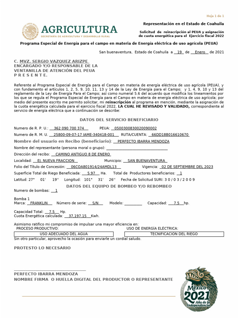 Perfecto Ibarra Mendoza | PDF