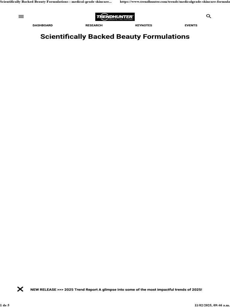 Scientifically Backed Beauty Formulations - Medical-Grade Skincare ...