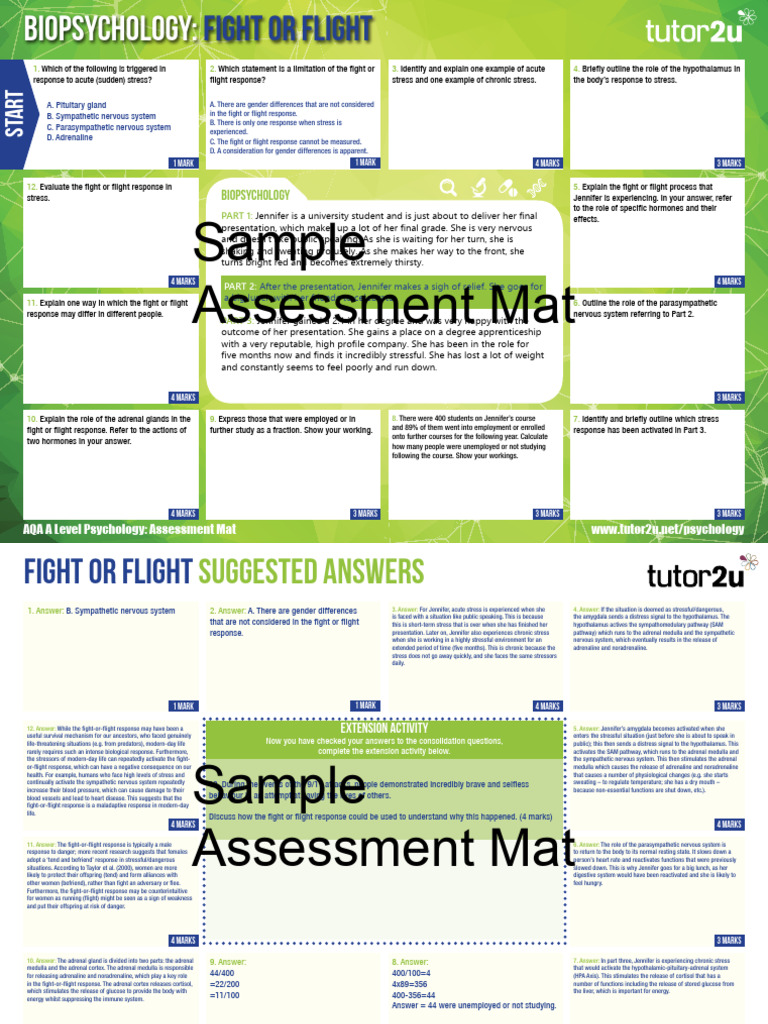 Tutor2u Mediaresource Samplesbiopsychology Assessment Mat Sample PDF ...
