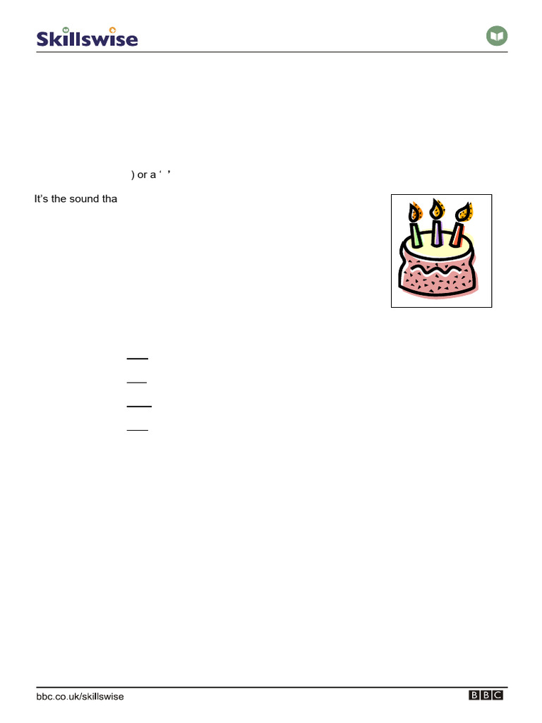 En19patt E3 F Syllables | PDF