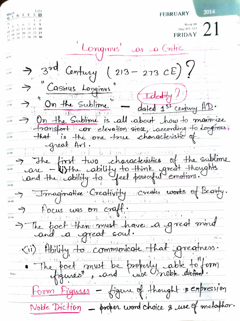 ON THE SUBLIME BY LONGINUS | PDF | Ancient Philosophical Literature ...