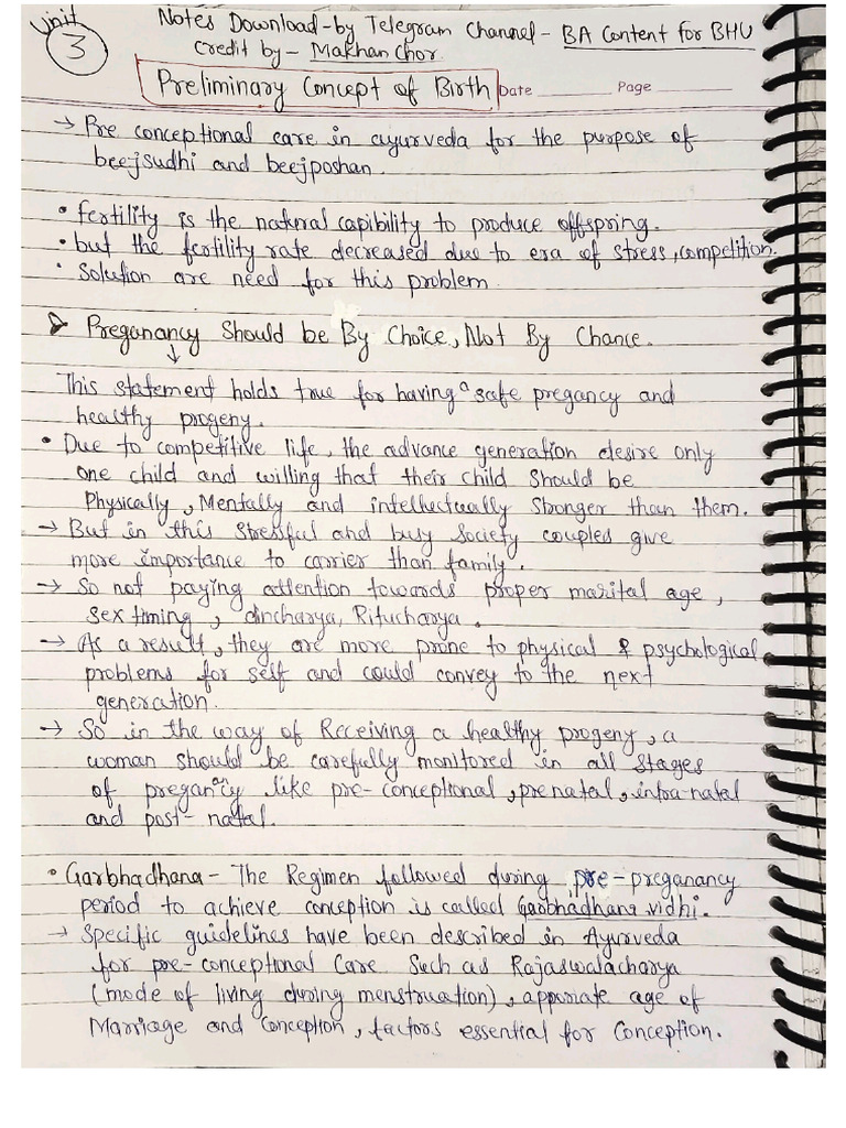 Unit - 3 Ayurveda (Vac) | PDF