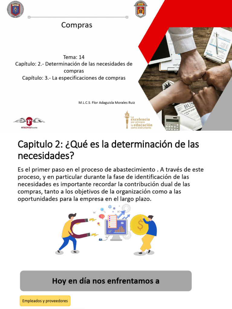 Tema14-Cap2 y 3-Determinac | PDF | Calidad (comercial) | Presupuesto
