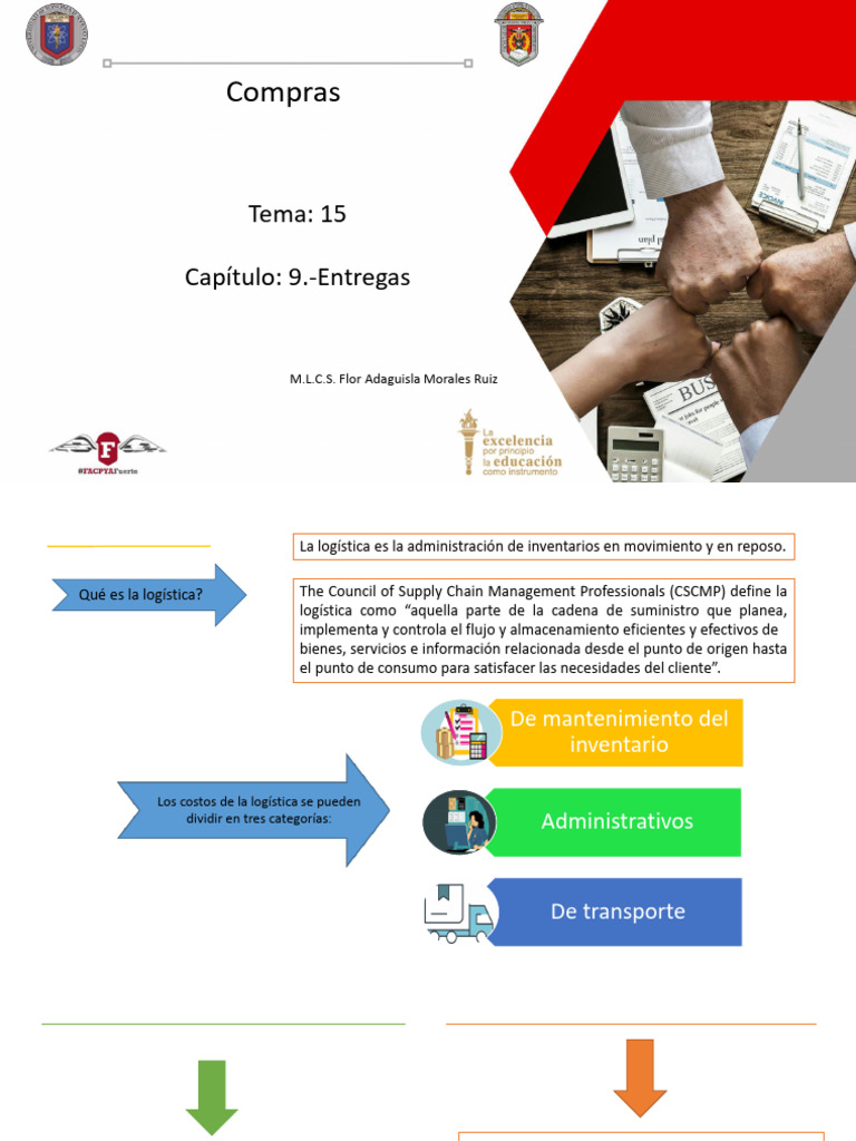 Tema15-Cap9-Entregas | PDF | Logística | Transporte