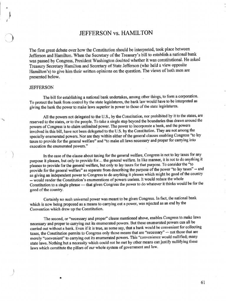 Jeff Vs Hamilton | PDF