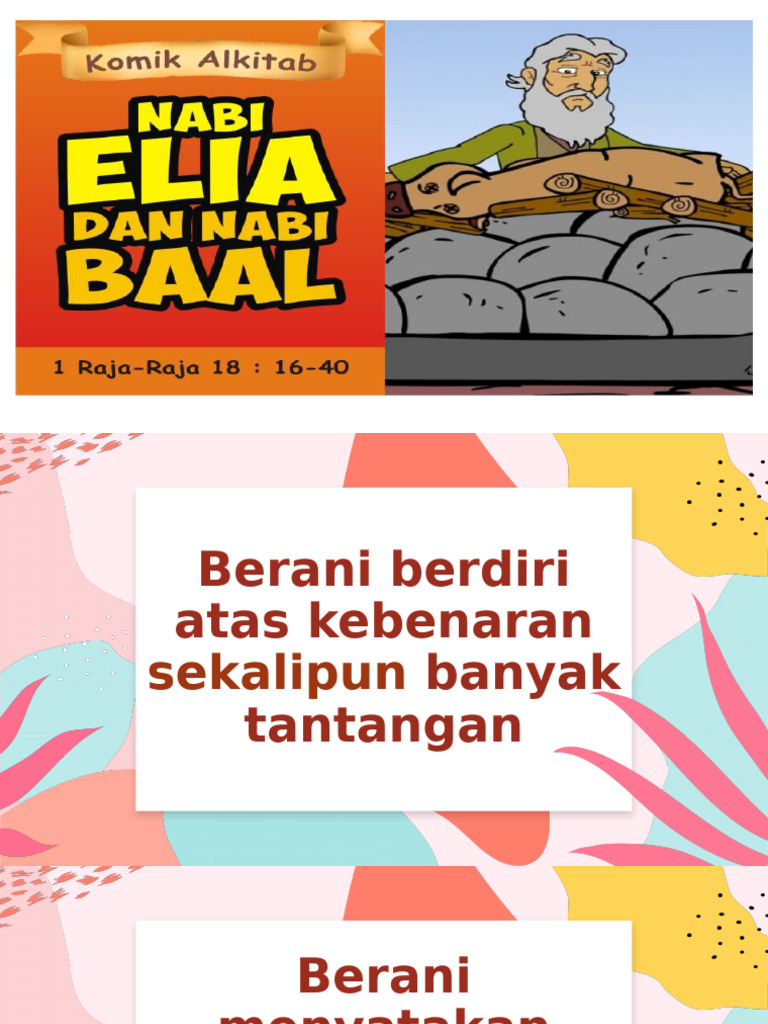 Elia VS Nabi Baal | PDF