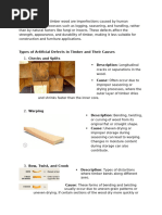 1.1.4.3 Timber Defects - Seasoning Handling | PDF