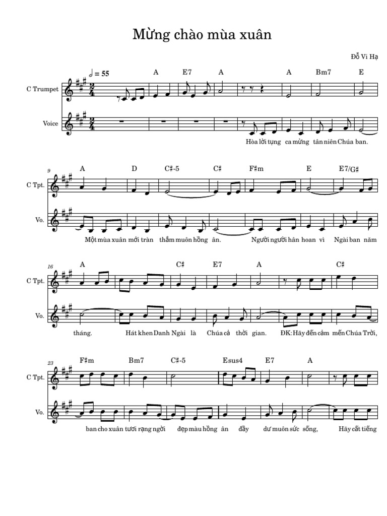 MNG Cho Ma Xun-Score and Parts | PDF