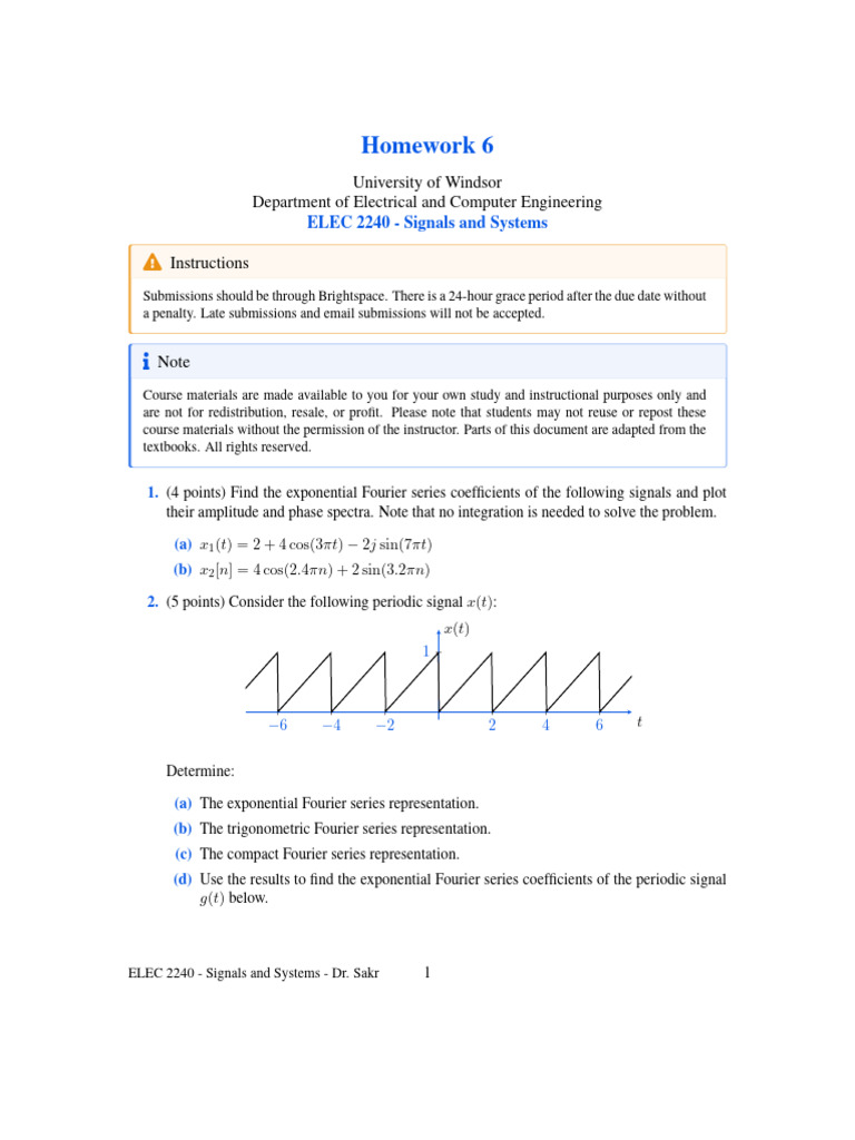 HW 6 | PDF