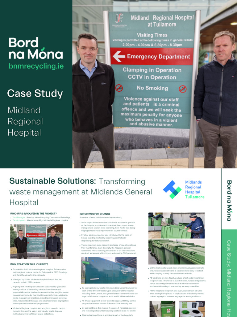 Sustainable Waste Solutions at Midlands Hospital | PDF | Waste ...