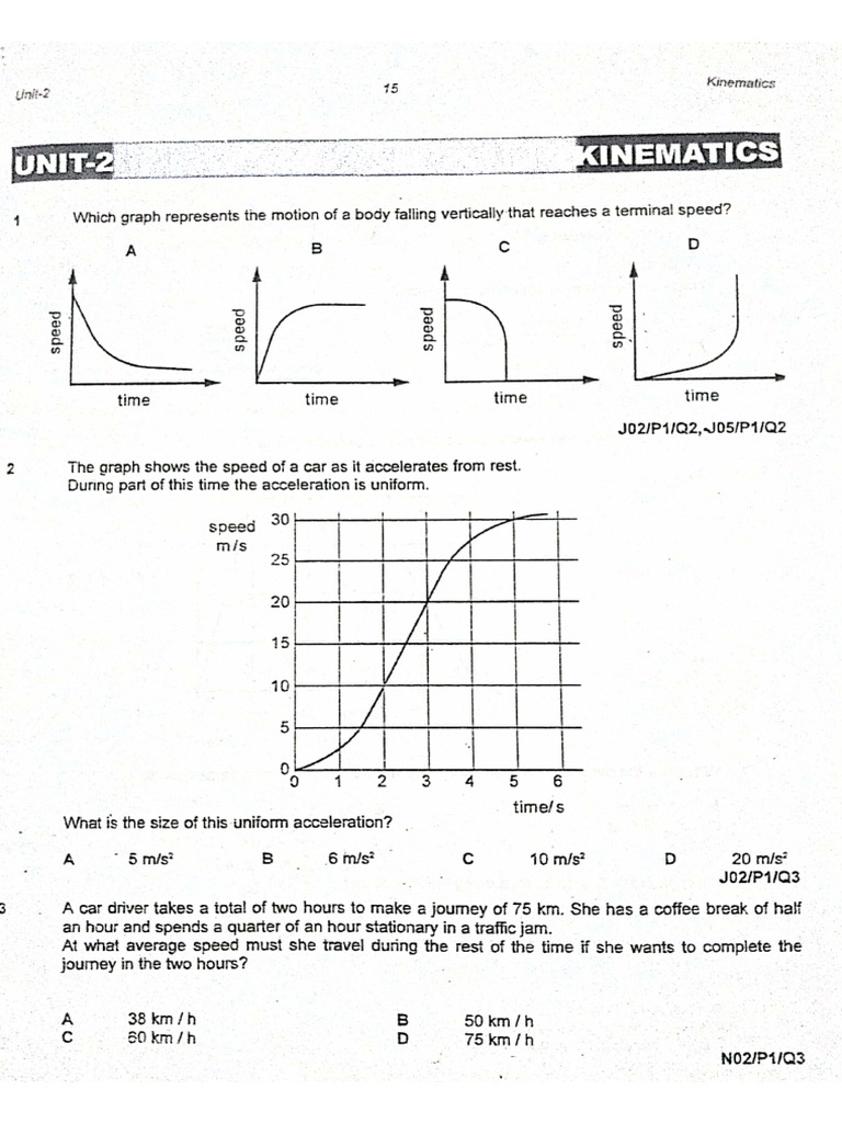 Kinematics | PDF