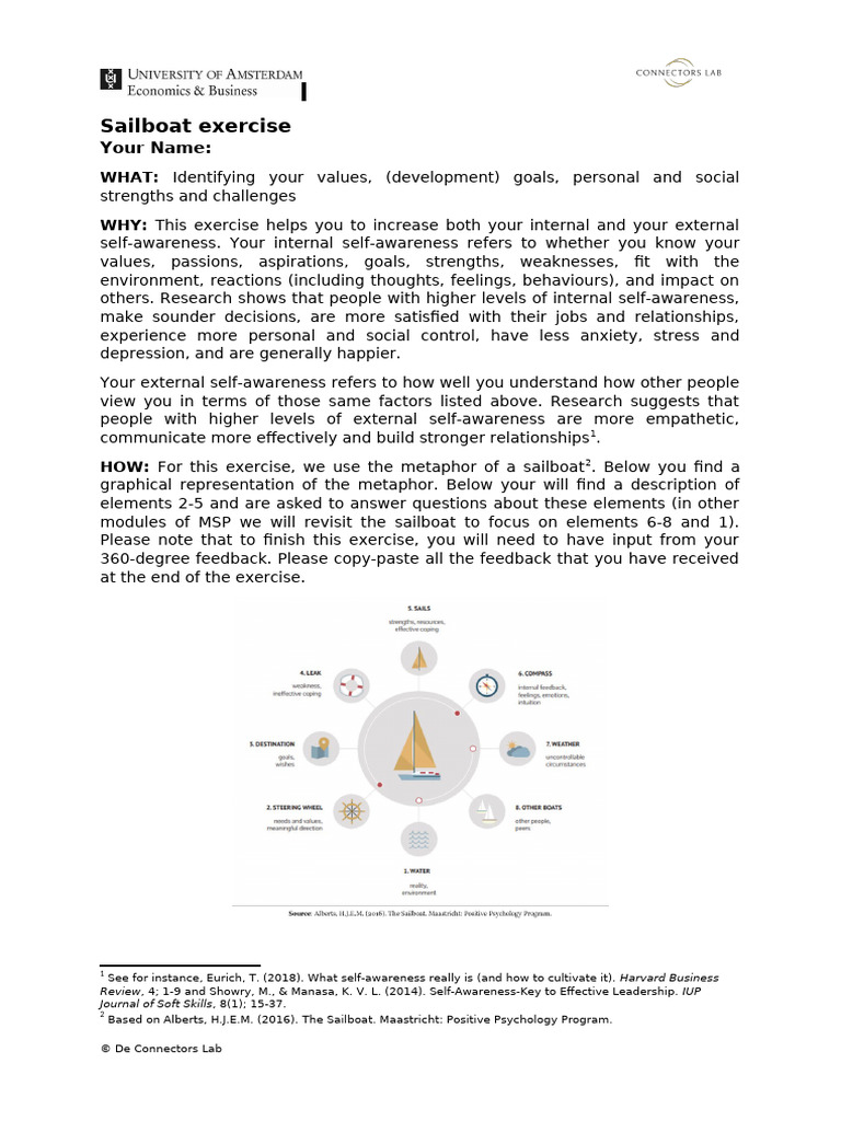 ! MSP Module 1 Sailboat exercise 2024-2025-2 (1) | PDF | Goal ...