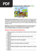 Lesson 5 - RAVEN Source Sheet | PDF