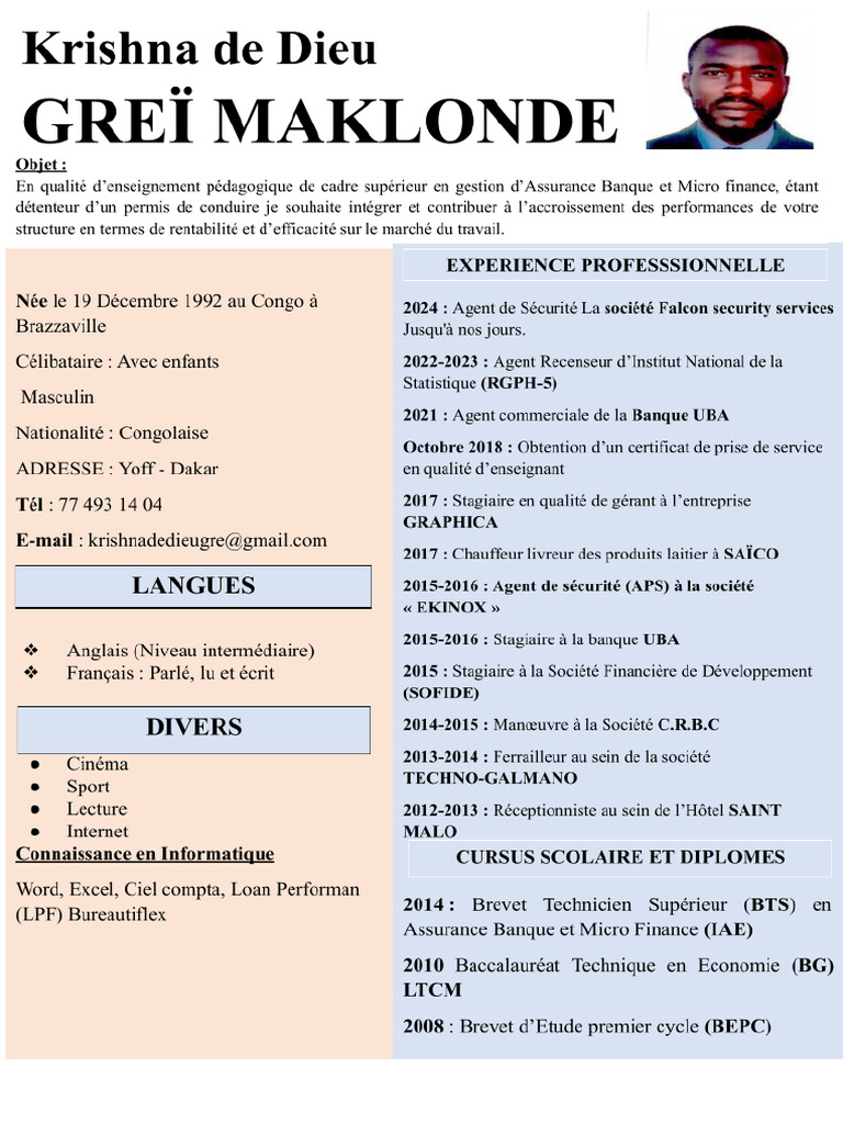 Krishna CV | PDF