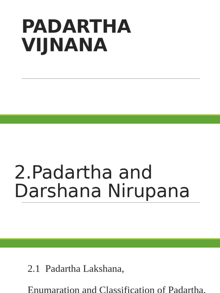 Padartha Vijnana Master | PDF | Hindu Philosophy | Sanskrit