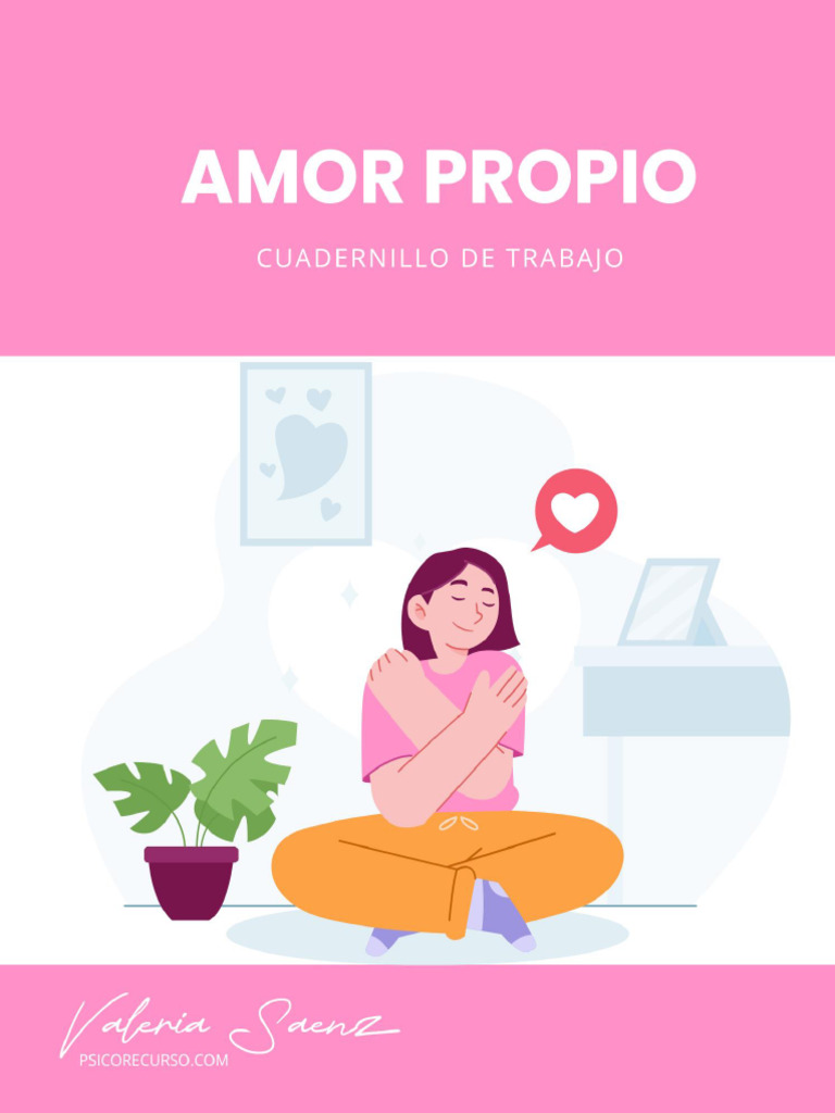 Amor Propio Cuadernillo Psicológico Muestra Gratis | PDF | Autoestima | Amor