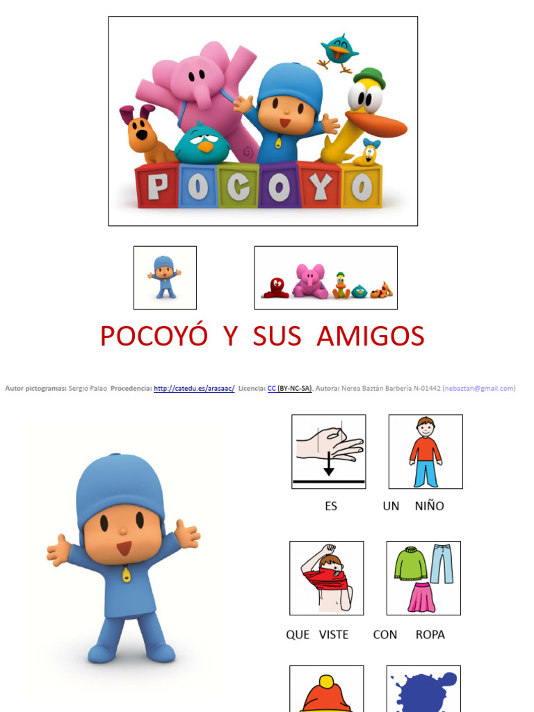 Cuento de Pocoyó y sus Amigos | PDF | Procesamiento de imágenes ...