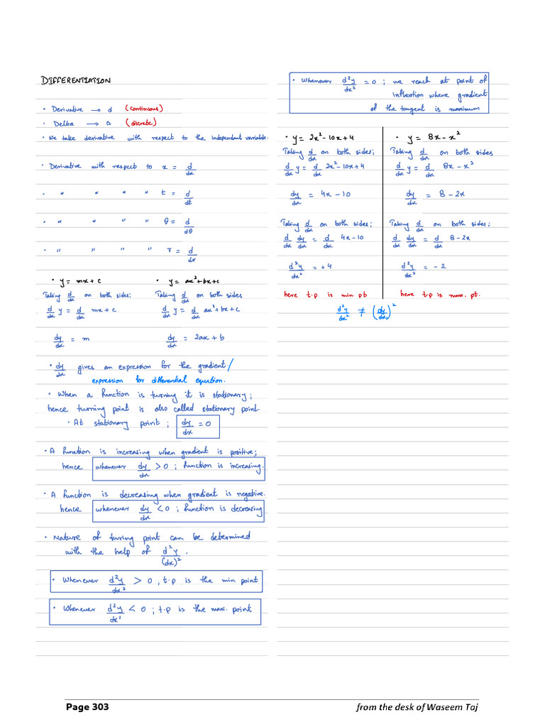 Differentiation Parametric n Implicit | PDF | Equations | Mathematical Objects