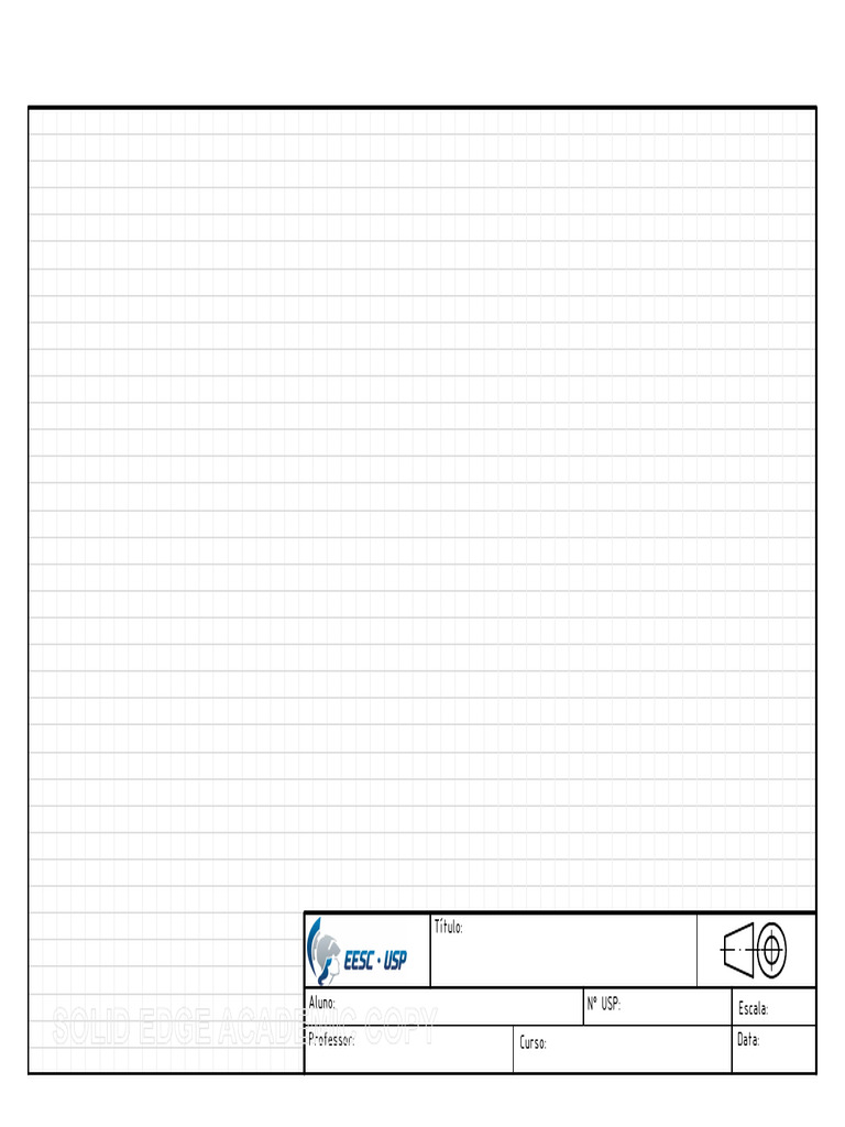 Folha A4 quadriculada paisagem | PDF