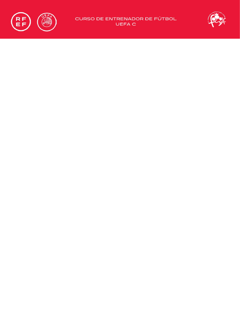 Modelo Documento Tareas Uefa C | PDF