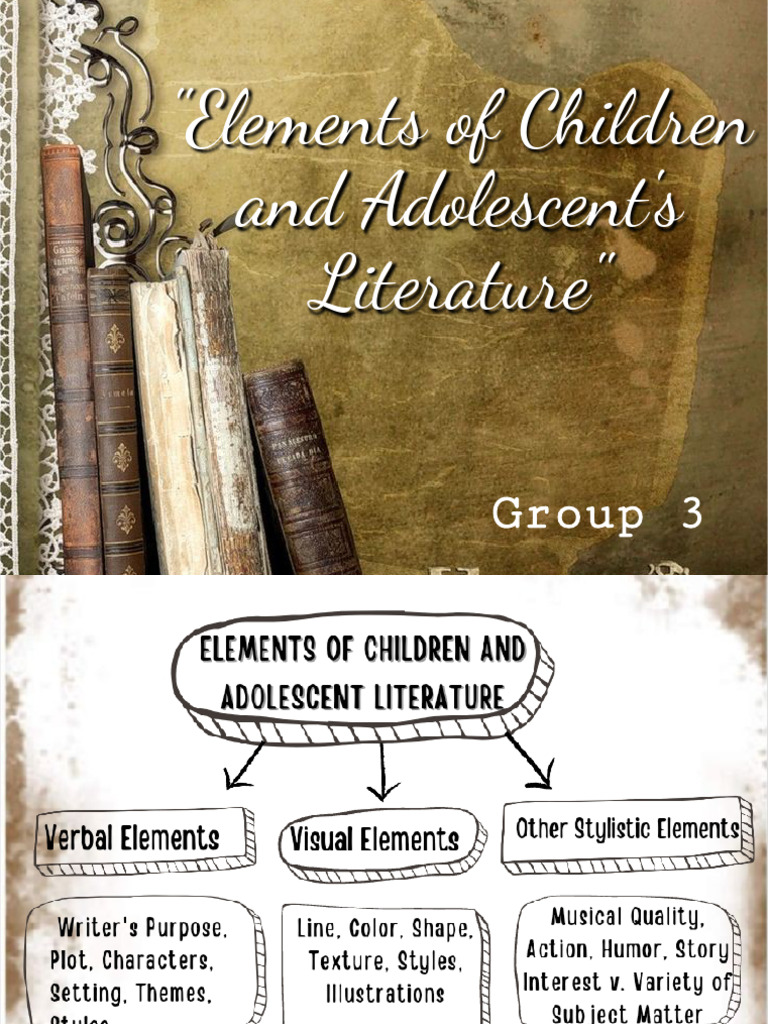 Key Elements of Children's Literature | PDF | Plot (Narrative) | Color