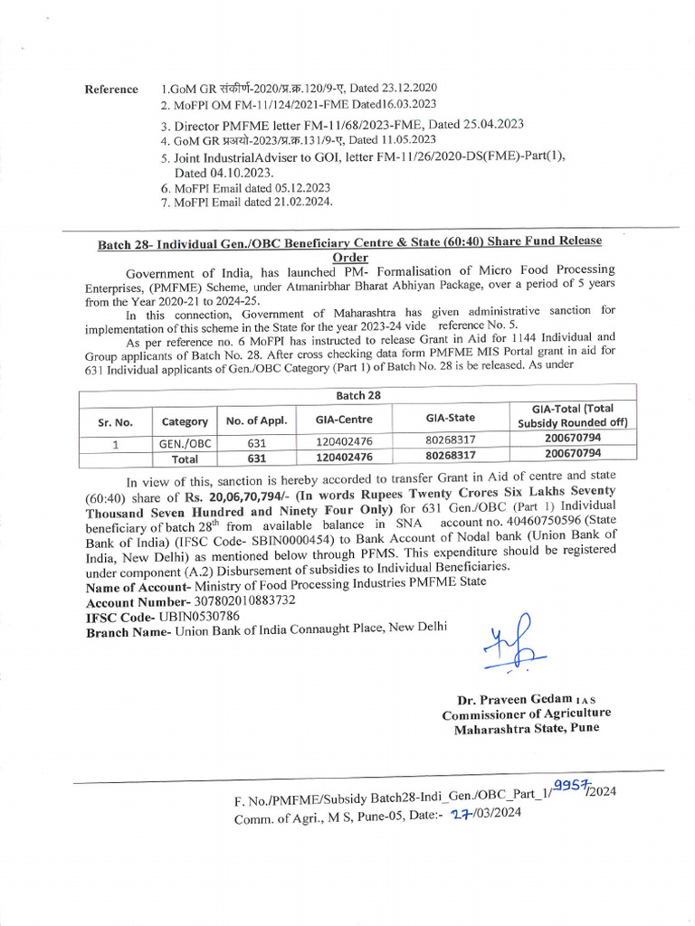 General Subsidy | PDF