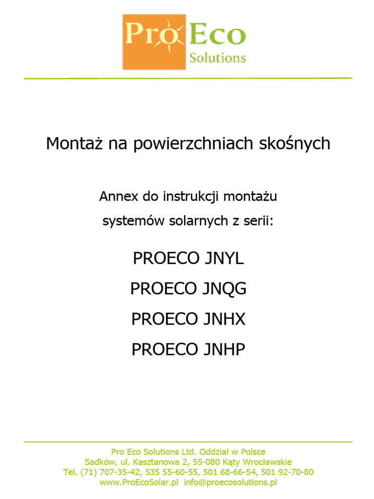 Instrukcja Skosne | PDF