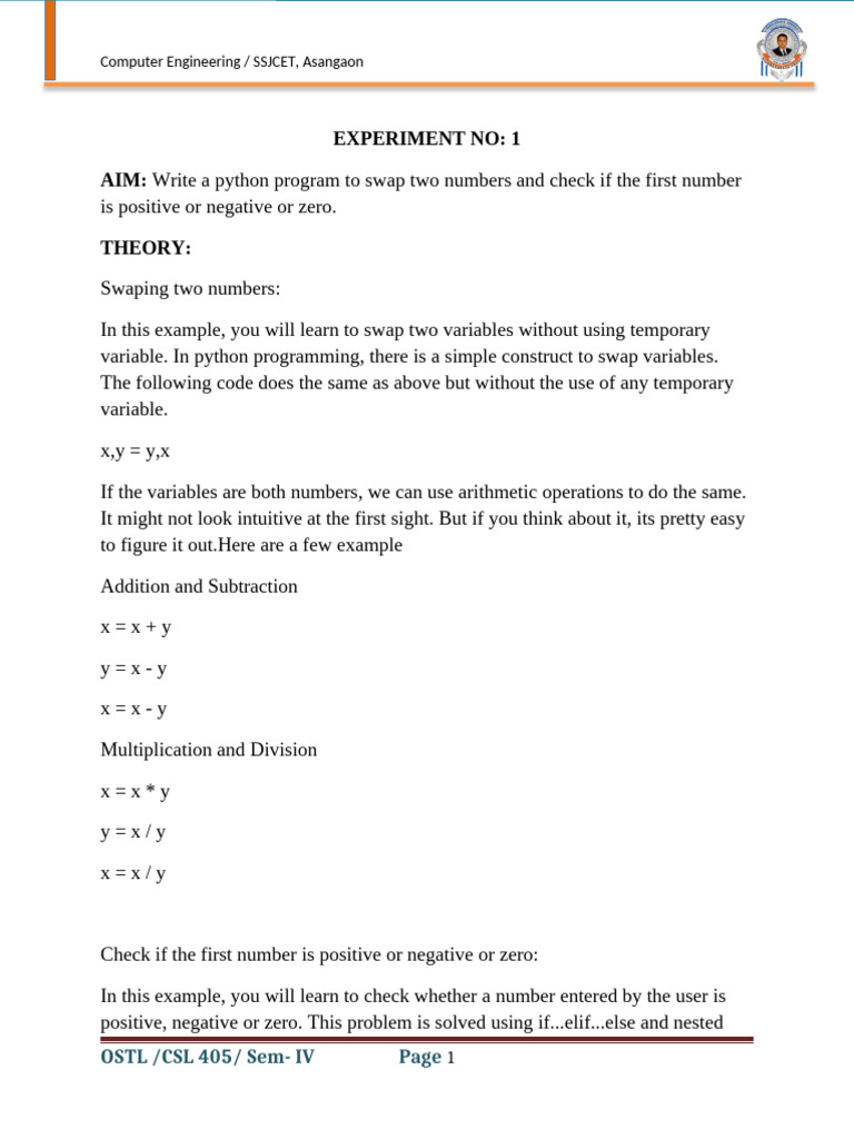 OSTL lab manual | PDF | Class (Computer Programming) | Inheritance ...