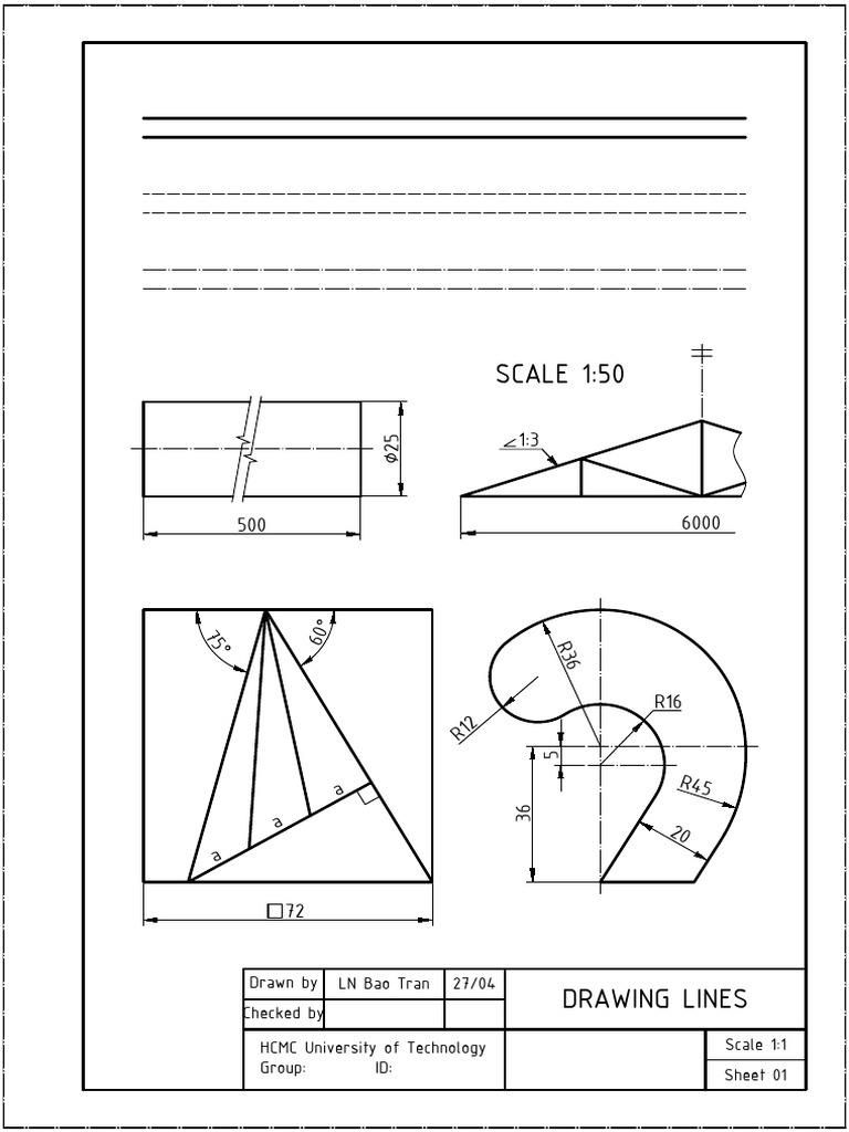 Technical Drawing Specifications | PDF