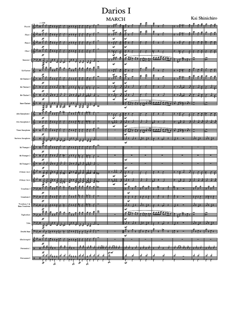 Darius The Great March | PDF