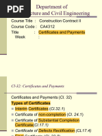 Vesting Certificate for Construction Materials | PDF | Law