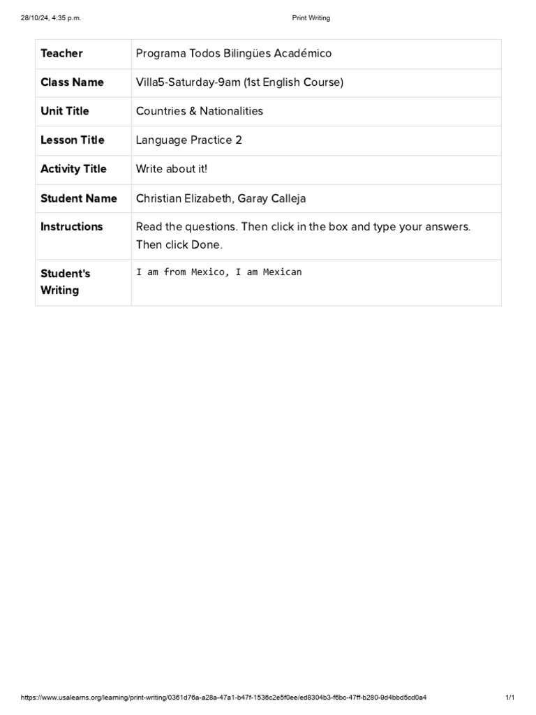 Print Writing 2 | PDF