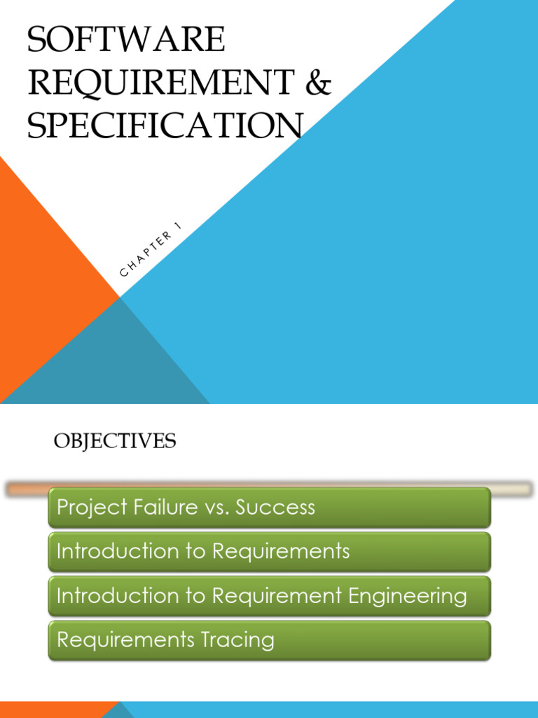 Chapter 1 - The essential software requirement (1) | PDF | Software | Reliability Engineering