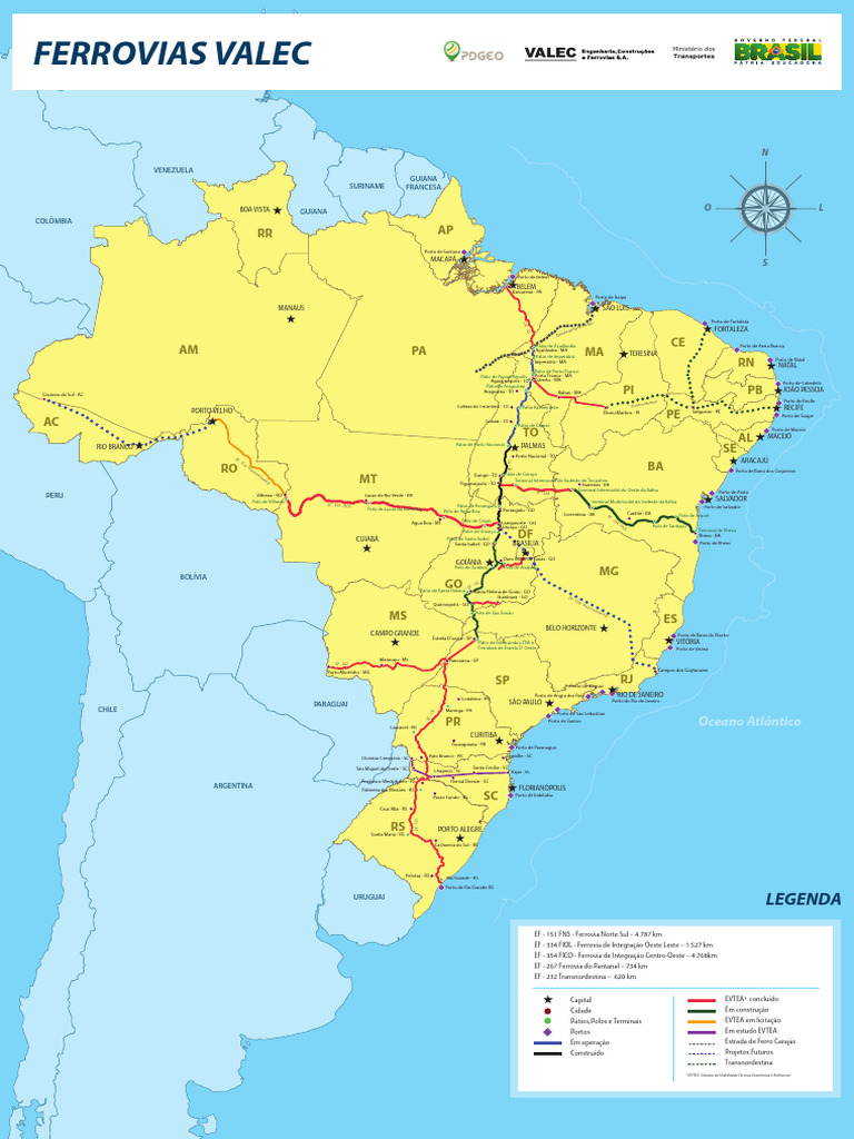 MapaFerroviasValec - 15 06 2015 | PDF
