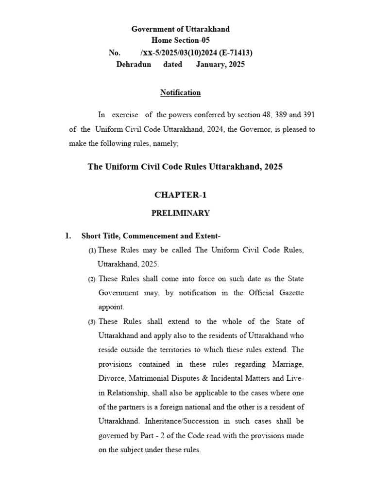 Ucc Rules en | PDF | Will And Testament | Marriage